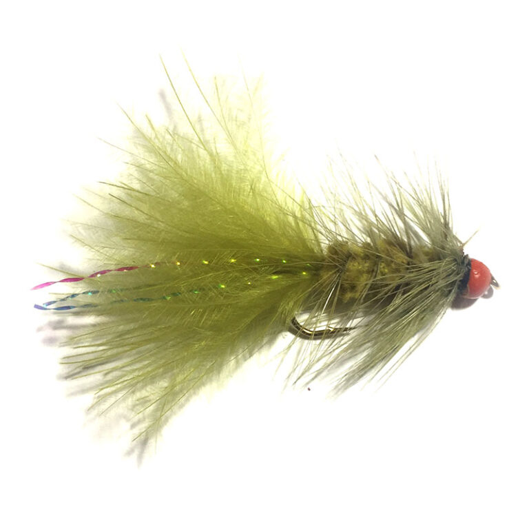 Wooly Bugger Olive – Red Head – Tight Line